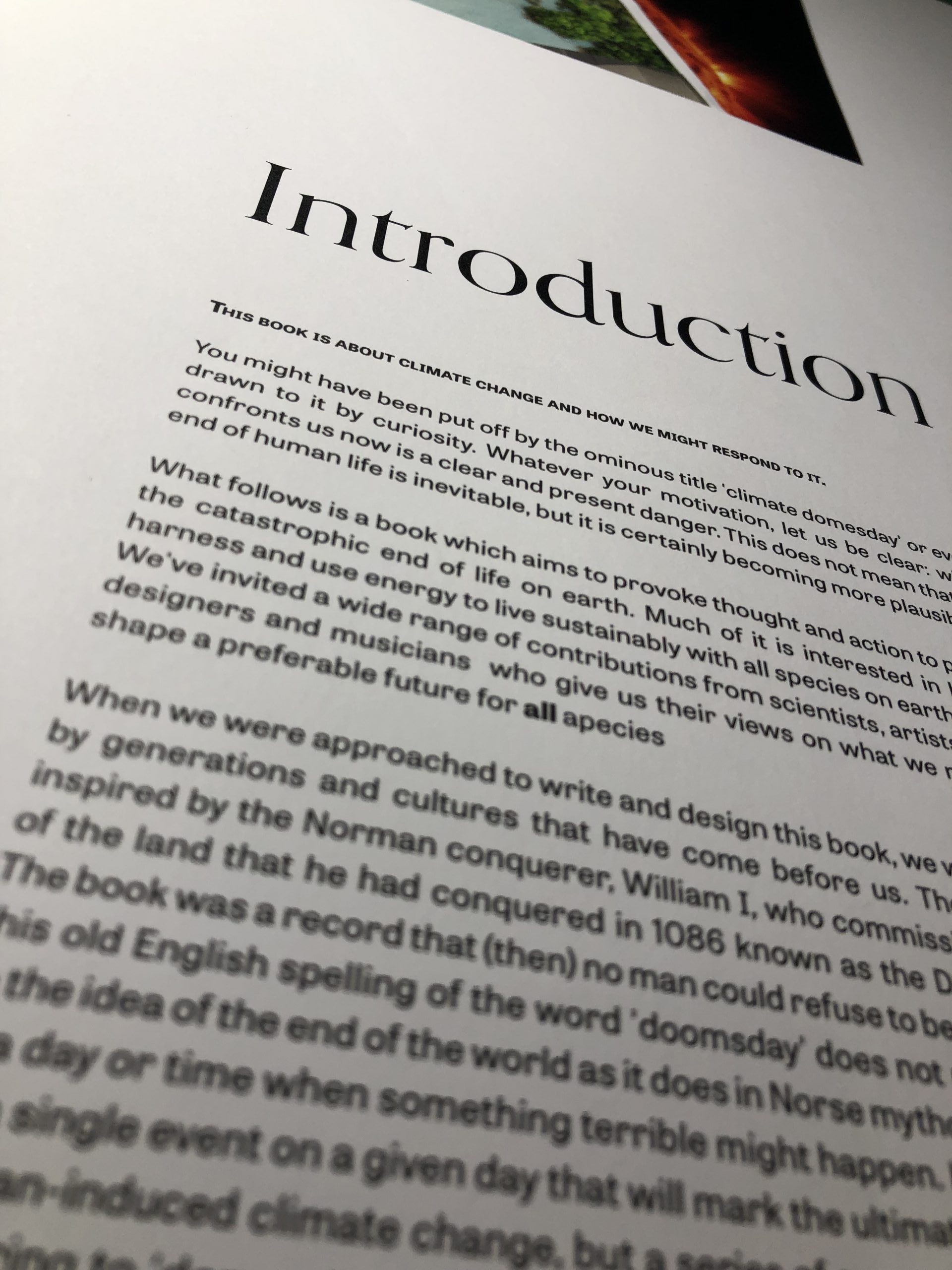 Project Updates – The Climate Domesday Book